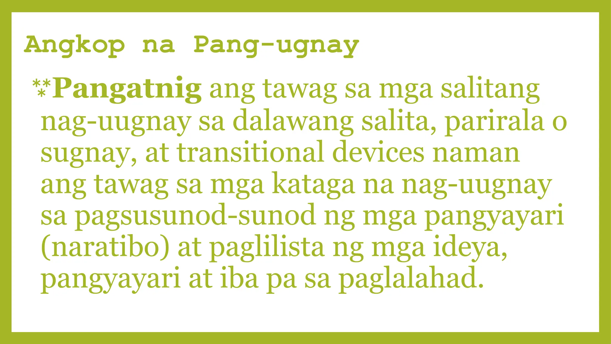 ARALIN 3 - PAGKASUNOD SUNOD AT PANG-ANGKOP | PPTX