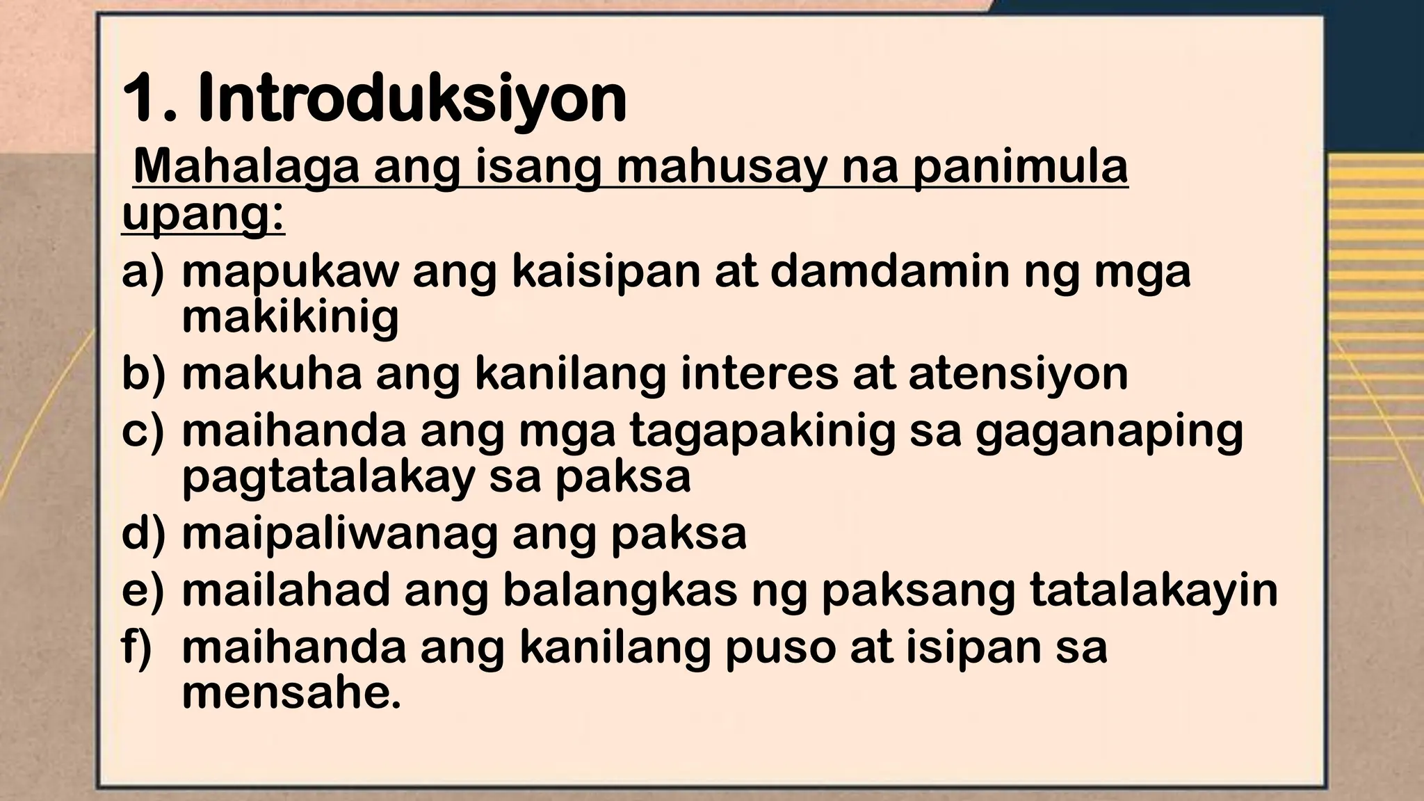 ARALIN 3- Pagsulat ng Talumpati, Katangian, Gabay, at Balangkas | PDF