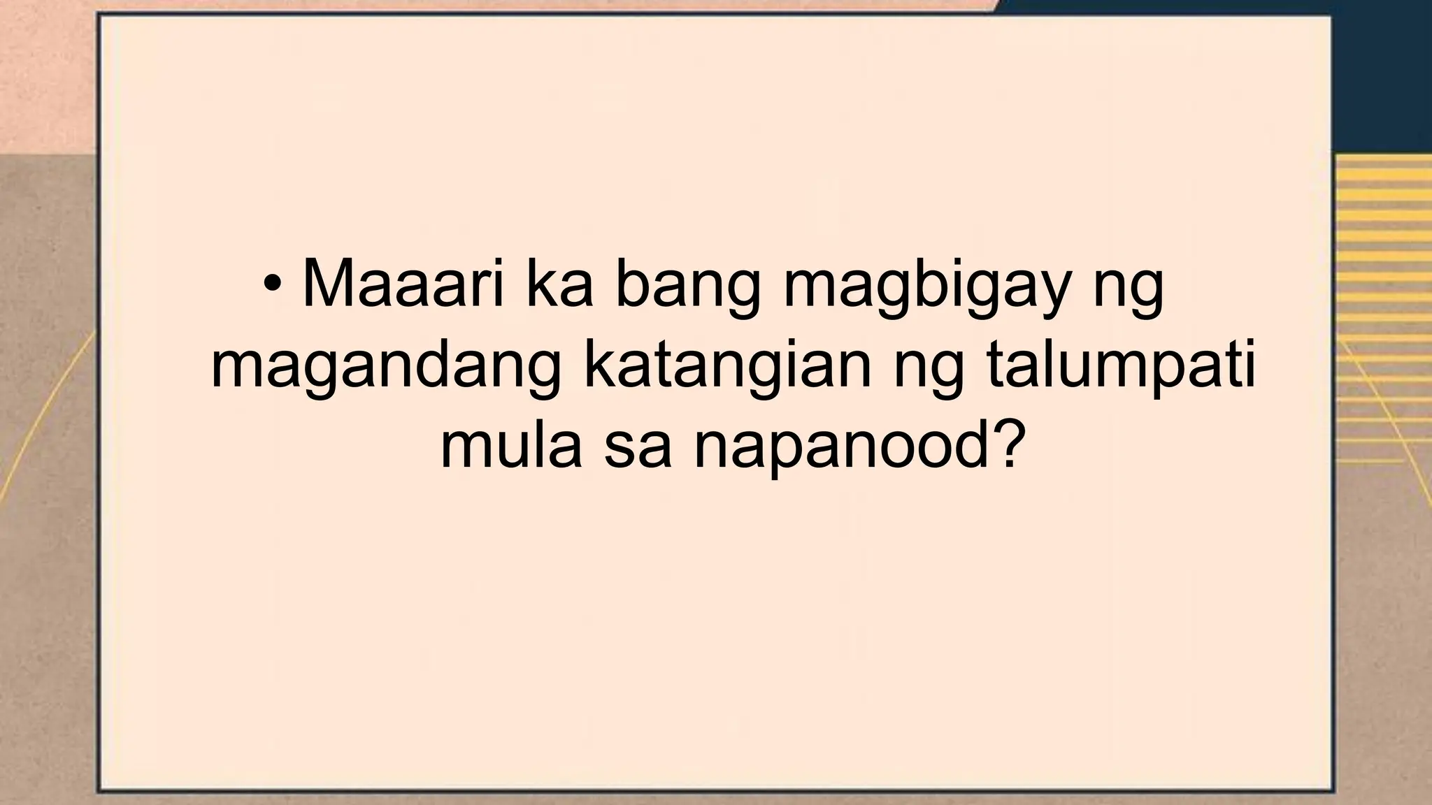 ARALIN 3- Pagsulat ng Talumpati, Katangian, Gabay, at Balangkas | PDF