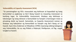 Aralin 3 ng Araling Panlipunan 10 - Part2 -CBDRM Plan | PPTX