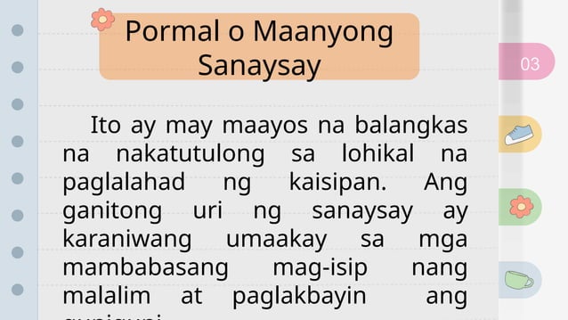 ARALIN 3- SANAYSAY, URI, AT MGA ELEMENTO NITO.pptx