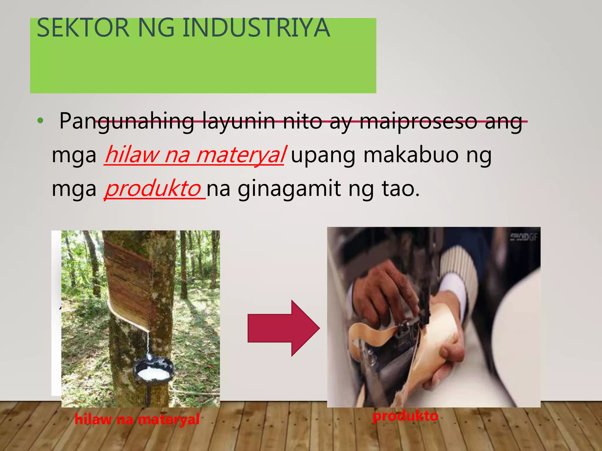 Aralin 3 Sektor ng Industriya | PPTX