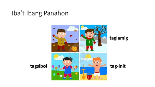 Aralin 34 Ibat ibang Panahon.pphvzhwfxsywfxsyftx | PPT