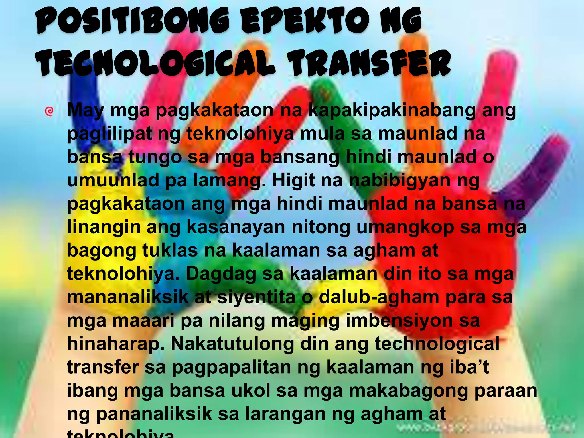 Aralin 37-epekto ng teknolohiya sa kalagayang ekolohikal | PPTX