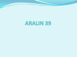 Aralin 39 | PPTX