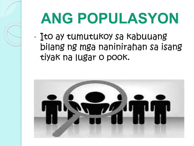 Ang Populasyon sa Pilipinas | PPTX