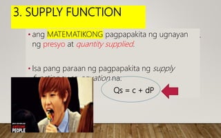 Aralin 3 Ang Supply at ang Bahay Kalakal | PPTX