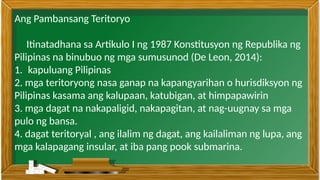 Aralin 3 Ang Teritoryo ng Pilipinas.pptx