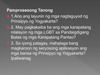 Aralin 3 aral pan. 10 | PPTX