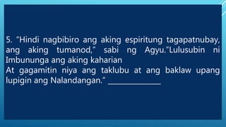 Aralin 3, fil 7 | PPTX