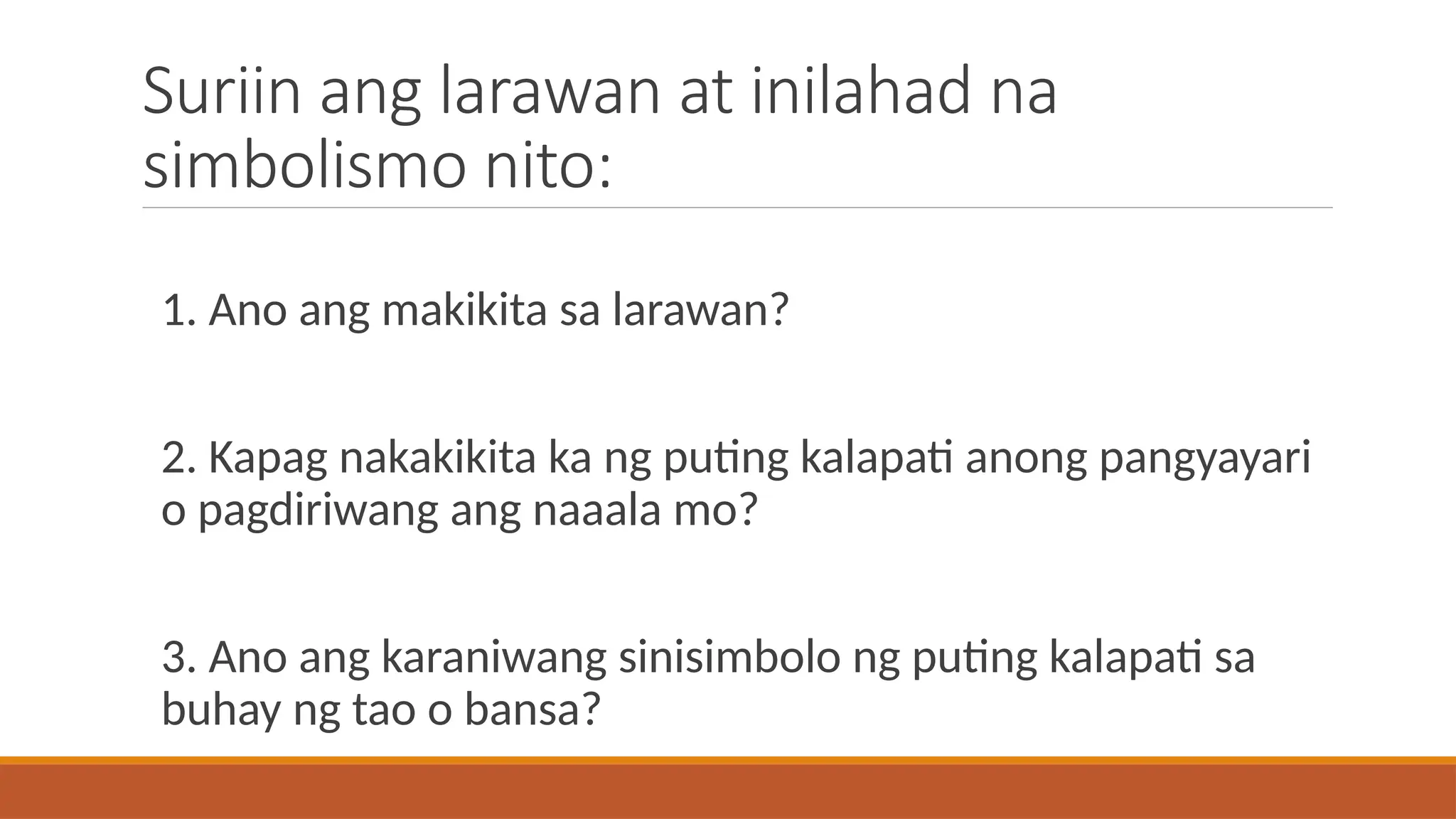 Aralin 3 filipino 9 ang puting kalapati ni | PPTX