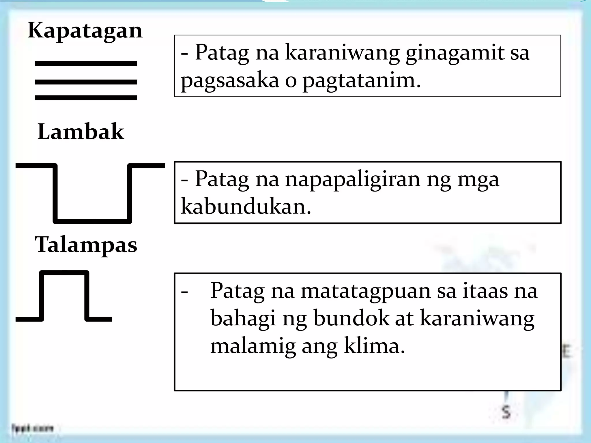 Aralin 3 Katangiang Pisikal ng Pilipinas | PPTX