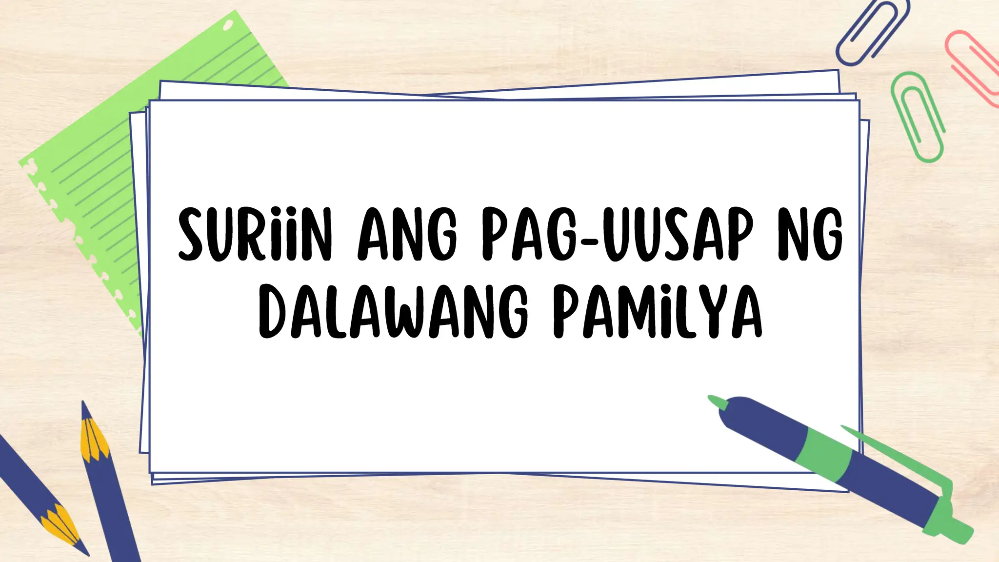 ESP 8 QUARTER 1 ARALIN 3: KOMUNIKASYON SA PAMILYA | PPTX