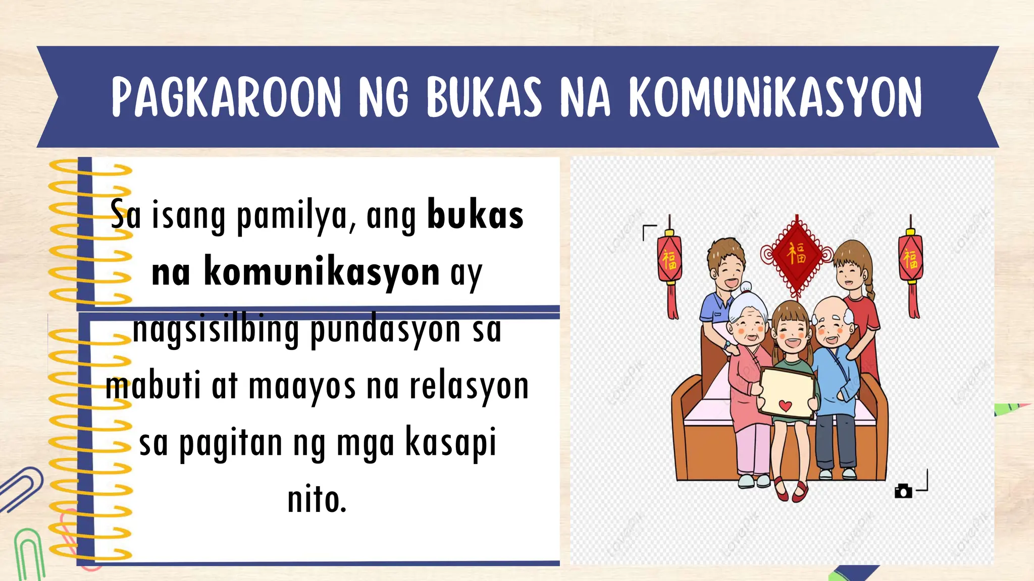 ESP 8 QUARTER 1 ARALIN 3: KOMUNIKASYON SA PAMILYA | PPTX
