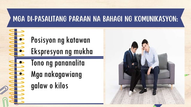 ESP 8 QUARTER 1 ARALIN 3: KOMUNIKASYON SA PAMILYA | PPTX