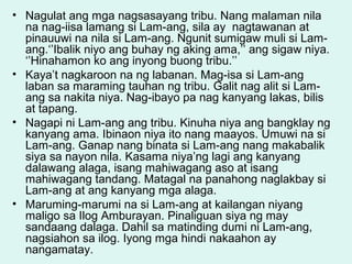 BIAG NI LAM ANG | PPT