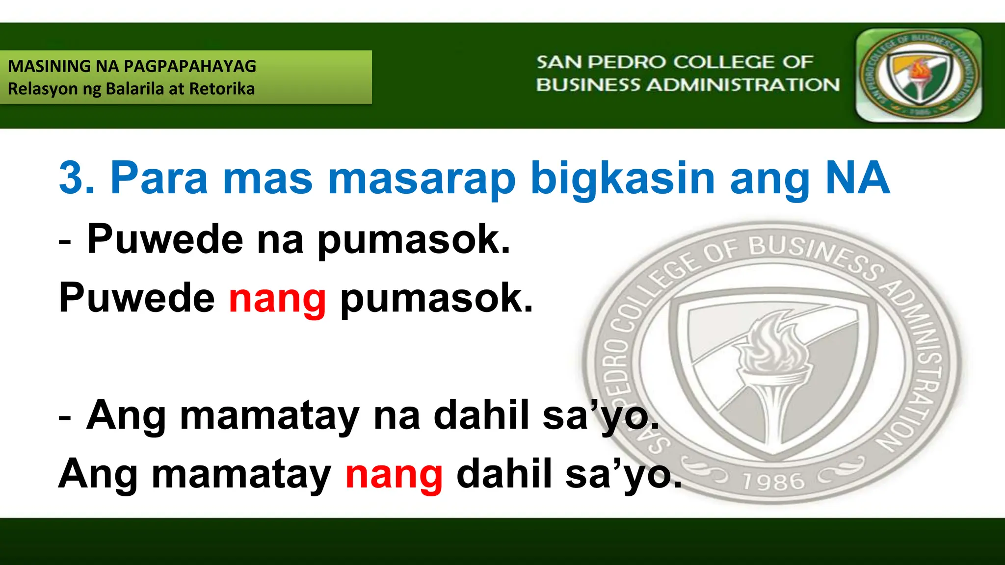 ARALIN 3 RELASYON NG BALARILA AT RETORIKA.pptx