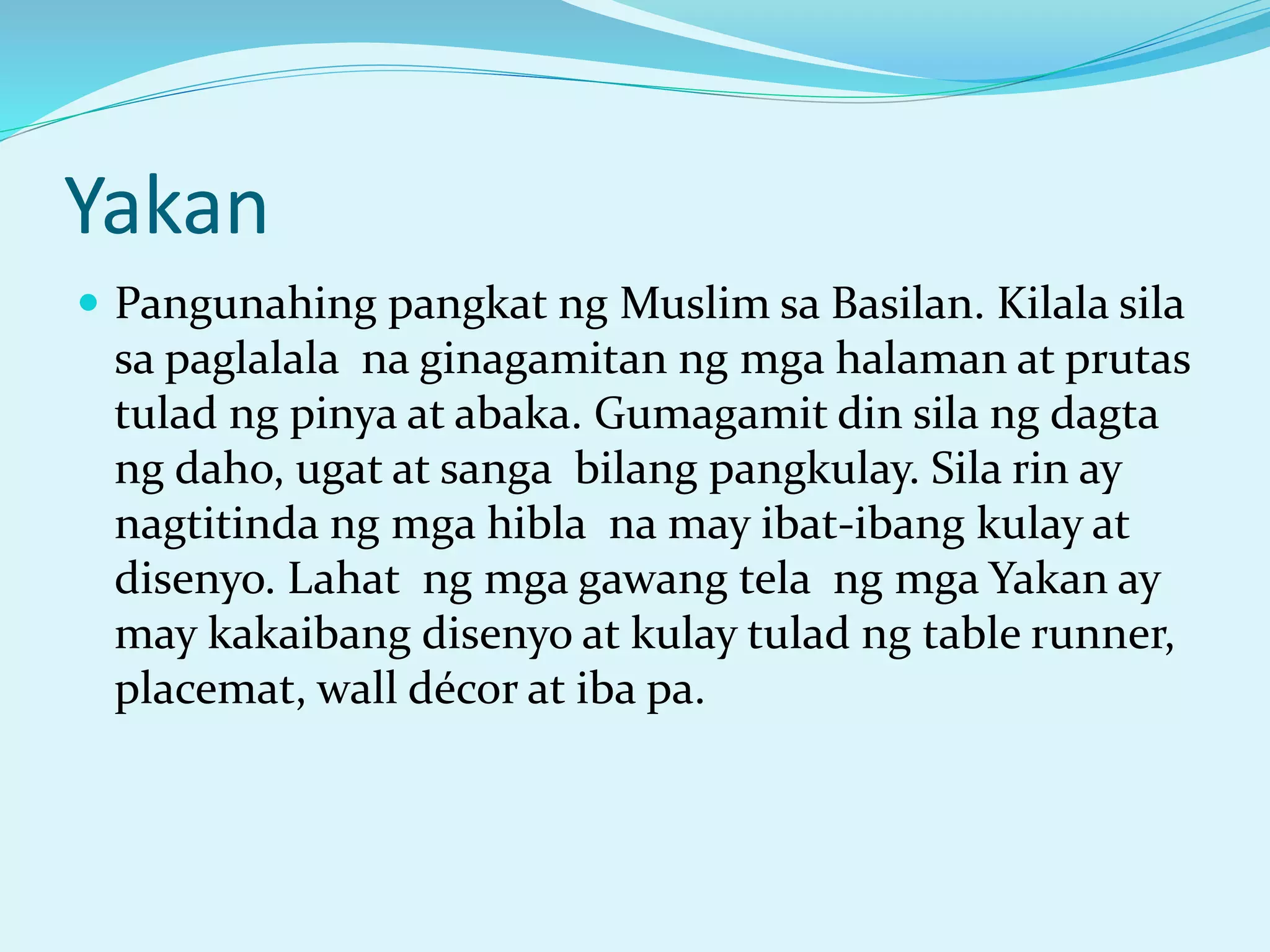 Aralin 3 Sining Disenyo sa Kultural na Pamayanan sa Mindanao.pptx