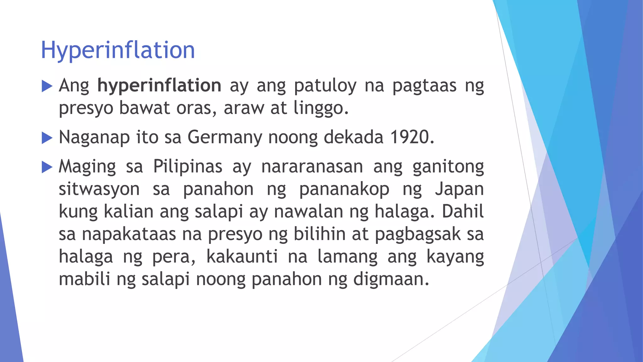 Aralin 4: Implasyon | PPTX