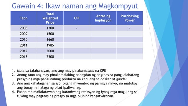 Aralin 4: Implasyon | PPTX