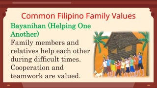 Aralin 4 Filipino Family Values and Traditions | PPTX