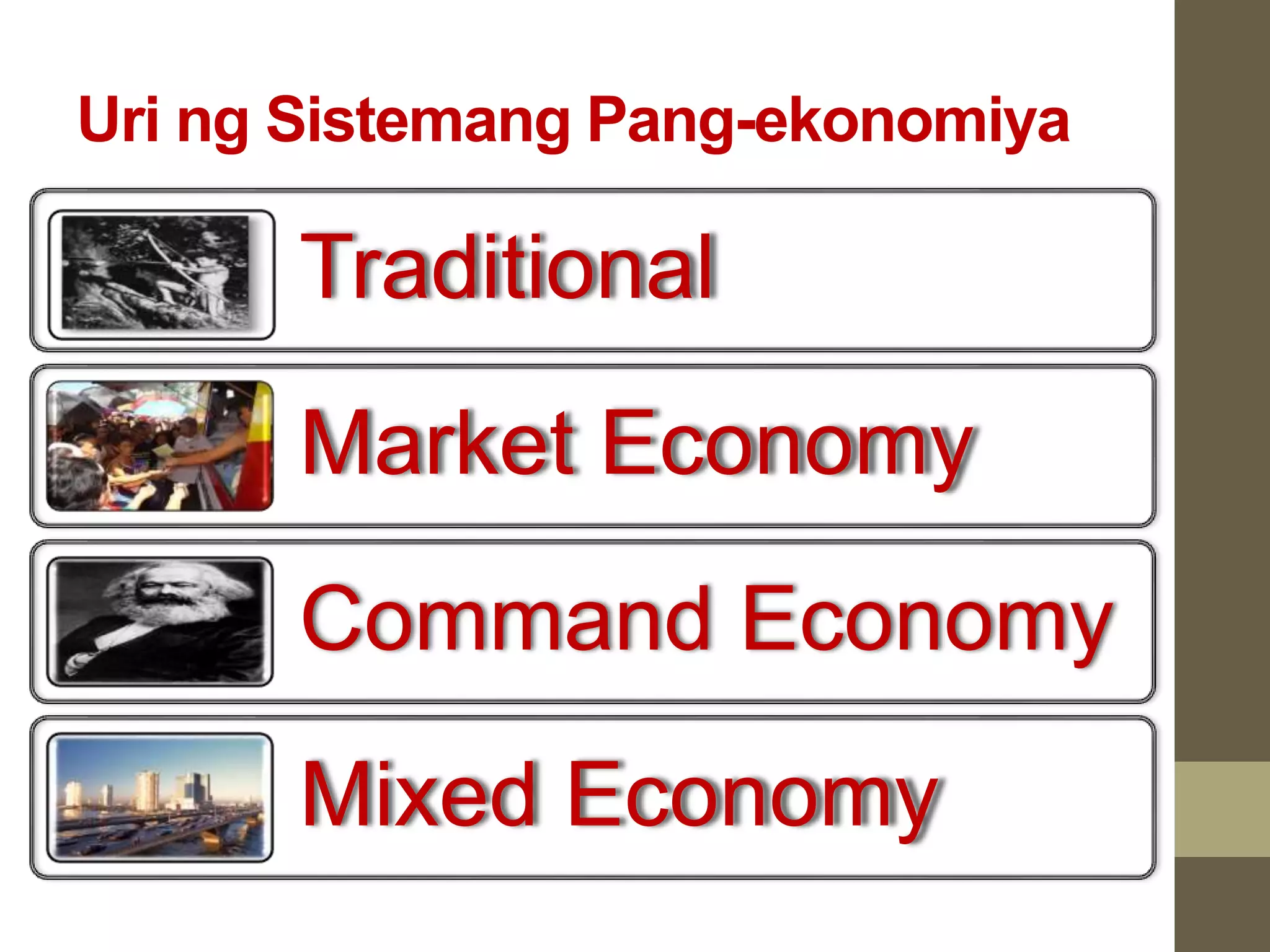 Aralin 4 alokasyon at sistemang pang-ekonomiya | PPTX