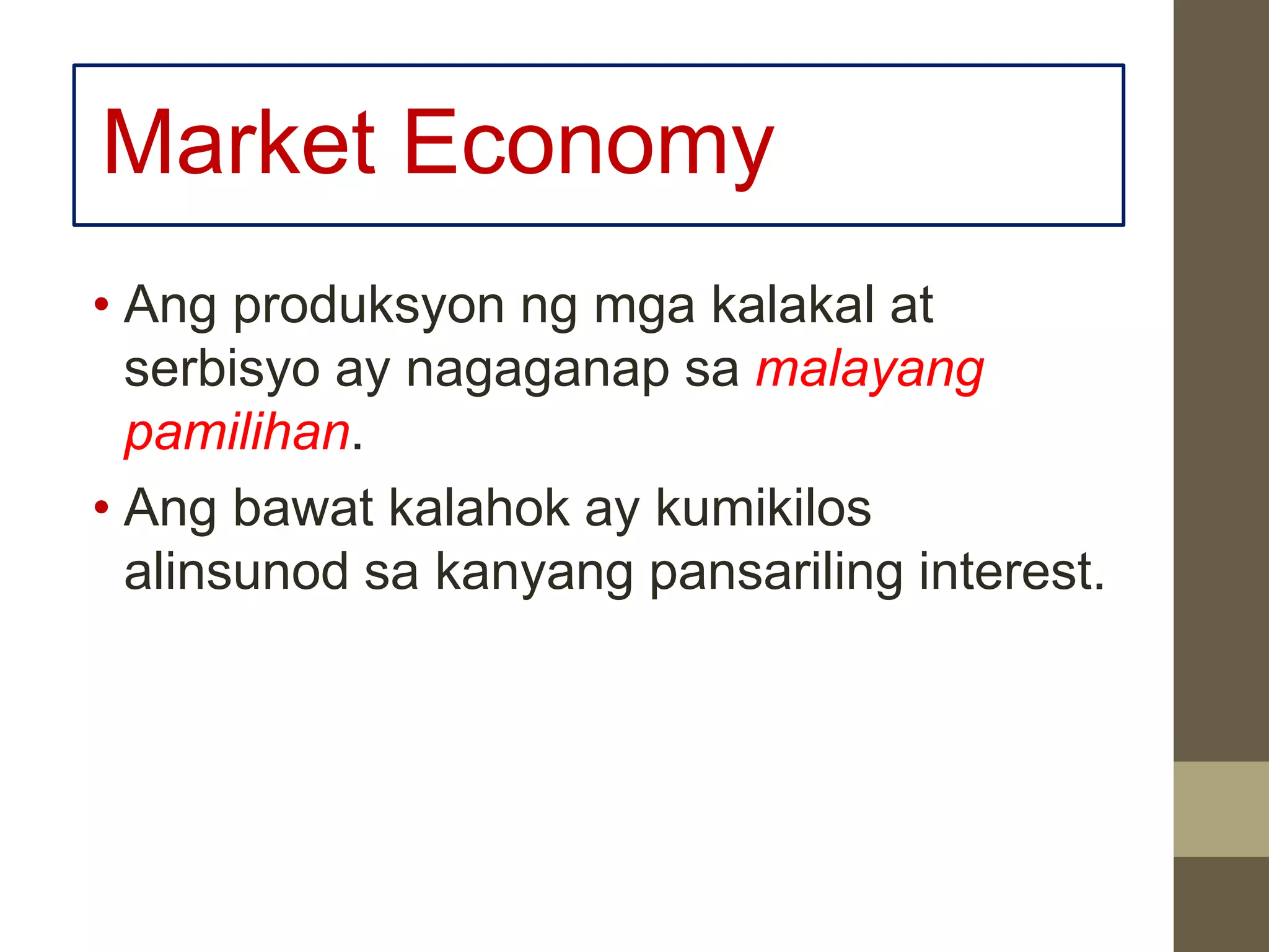 Aralin 4 alokasyon at sistemang pang-ekonomiya | PPTX