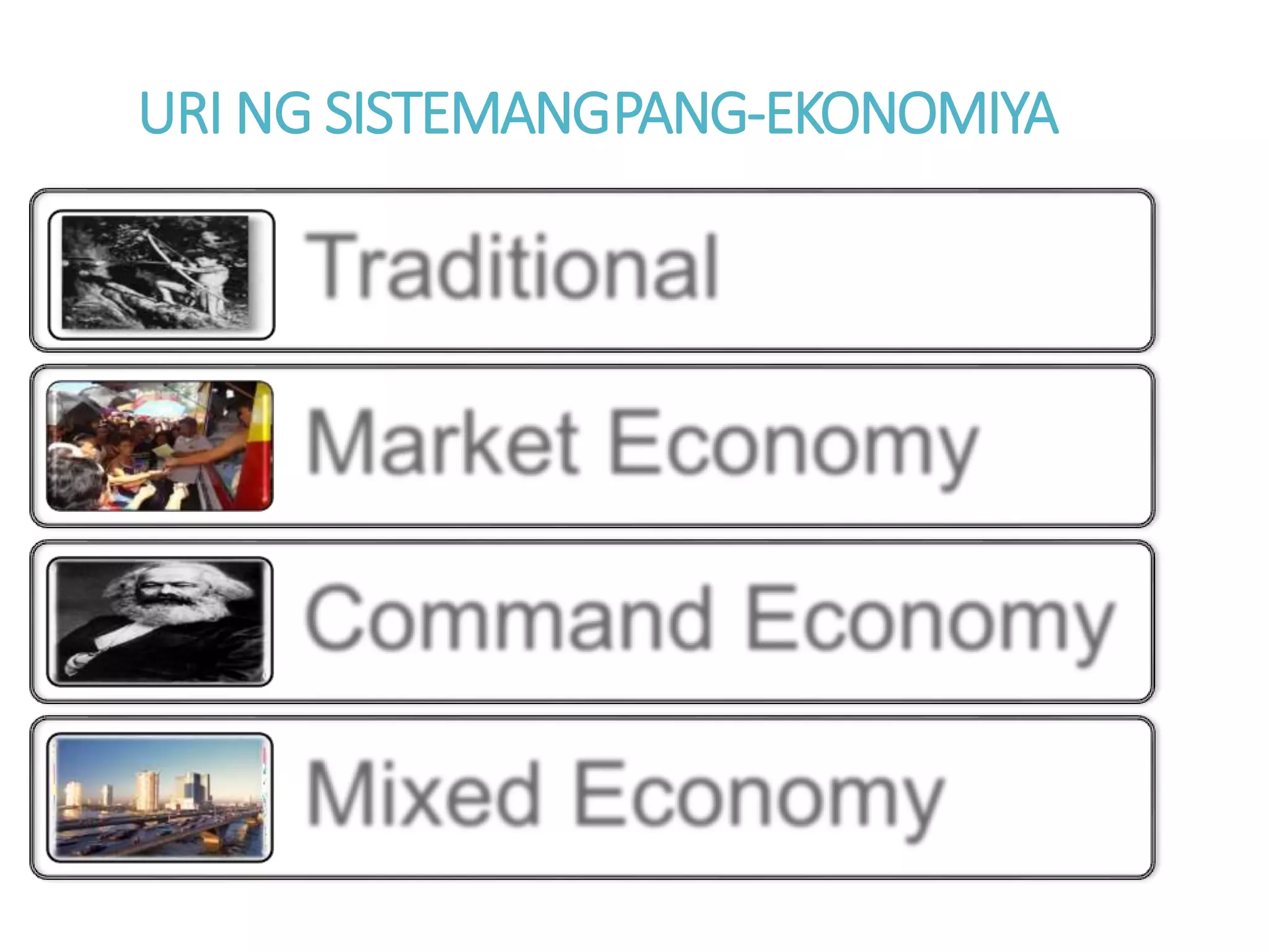 Aralin 4 alokasyon at sistemang pang-ekonomiya | PPTX