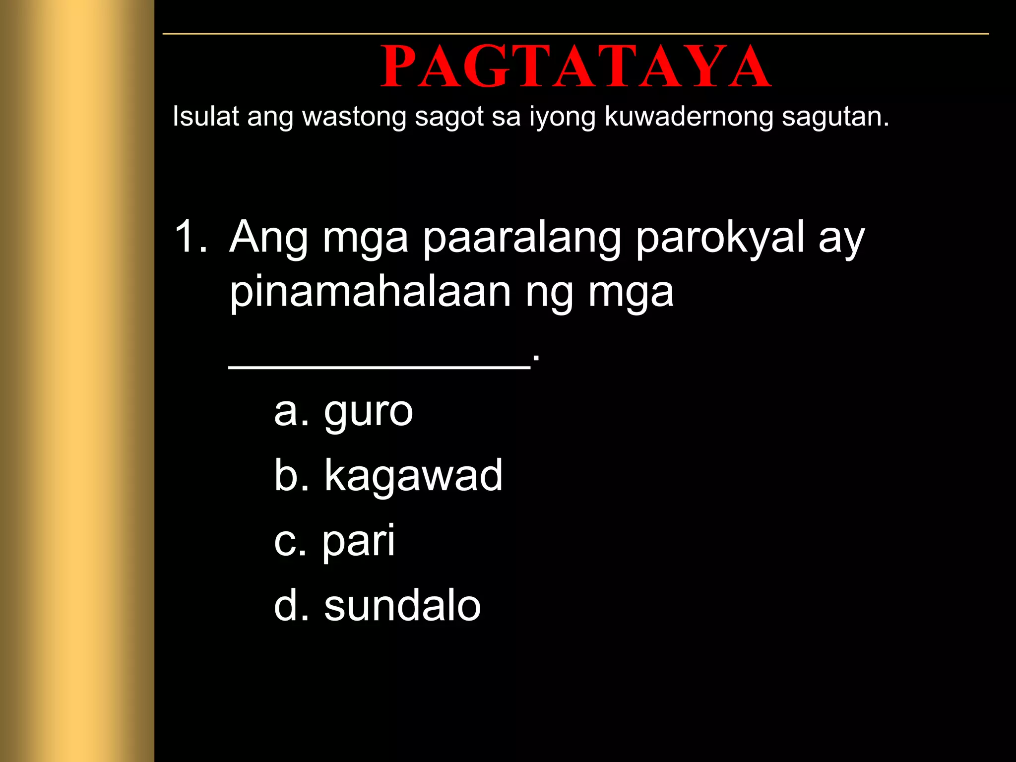 Aralin 4 ang sistema ng edukasyon ng mga espanyol | PPTX