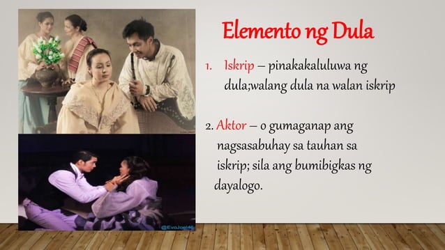 Aralin 4 - Mga Dula at ang Mga Elemento.pptx