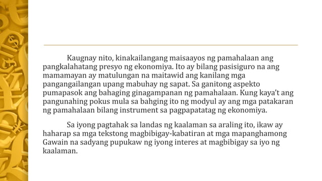 Aralin 4 implasyon | PPTX