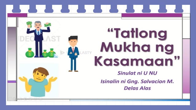 ARALIN 4- PANITIKAN - TATLONG MUKHA NG KASAMAAN PPT 9.pptx