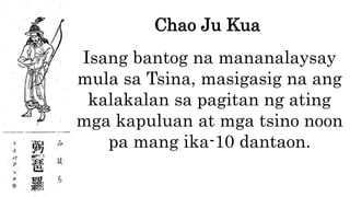Aralin 4 sinaunang kalakalan sa mga kalapit na bayan sa asya | PPTX