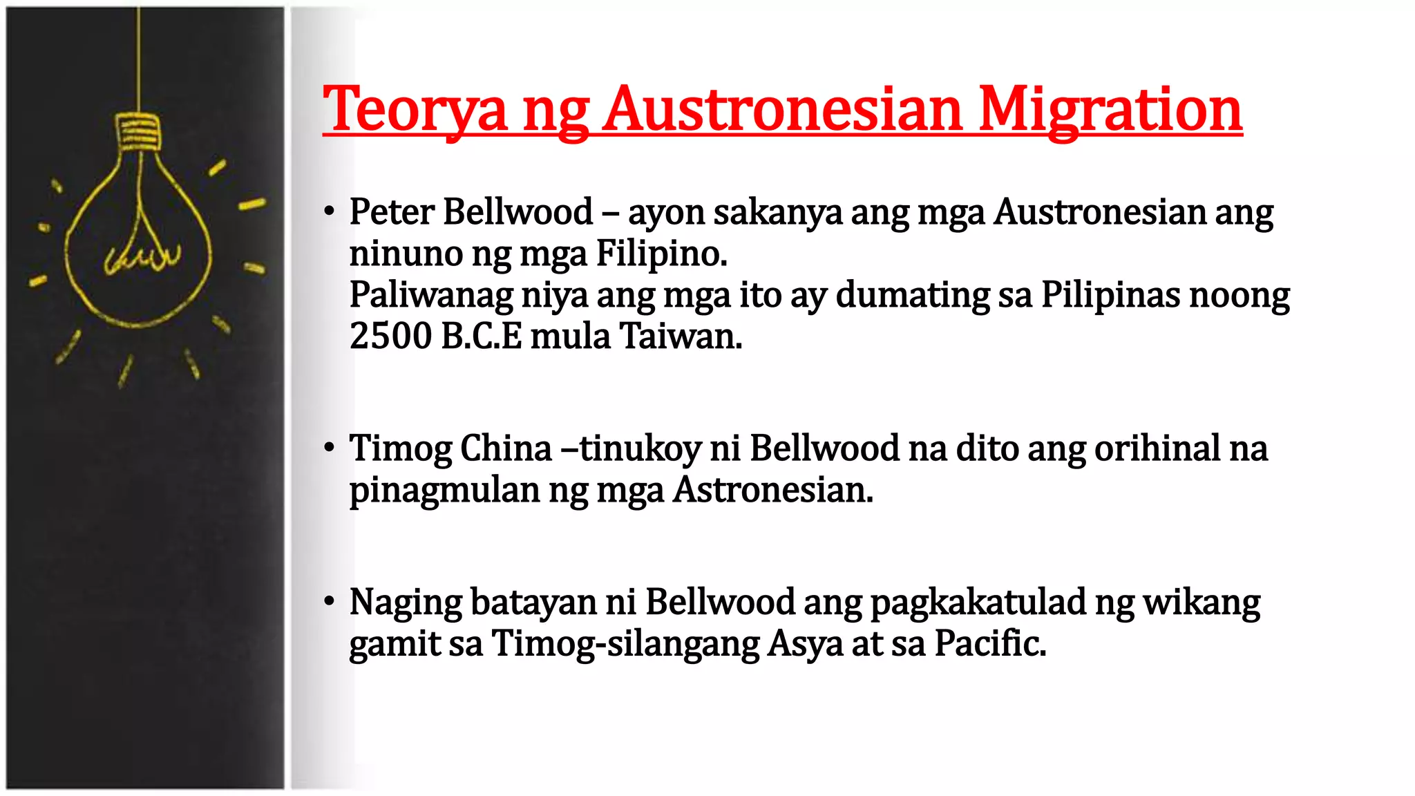 ARALIN 4 AT 5 (PINAGMULAN NG FILIPINO AT SINAUNANG KABIHASNAN).pptx