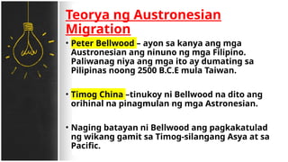 ARALIN 4 AT 5 (PINAGMULAN NG FILIPINO AT SINAUNANG KABIHASNAN).pptx