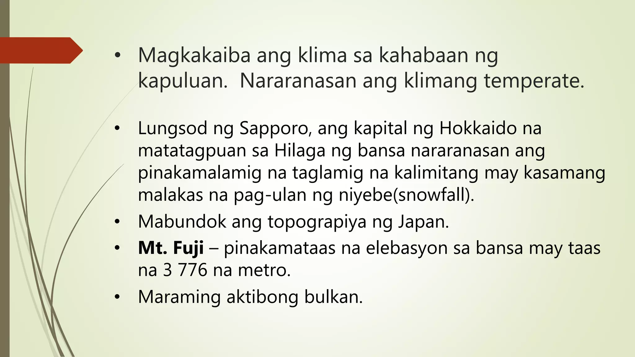 Aralin 4 Heograpiya ng Silangang Asya | PPTX