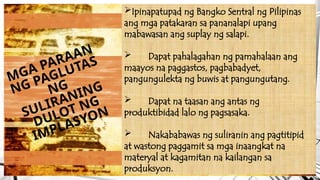 Aralin 4 Implasyon 3rd Quarter Grade 9 Araling Panlipunan | PPTX