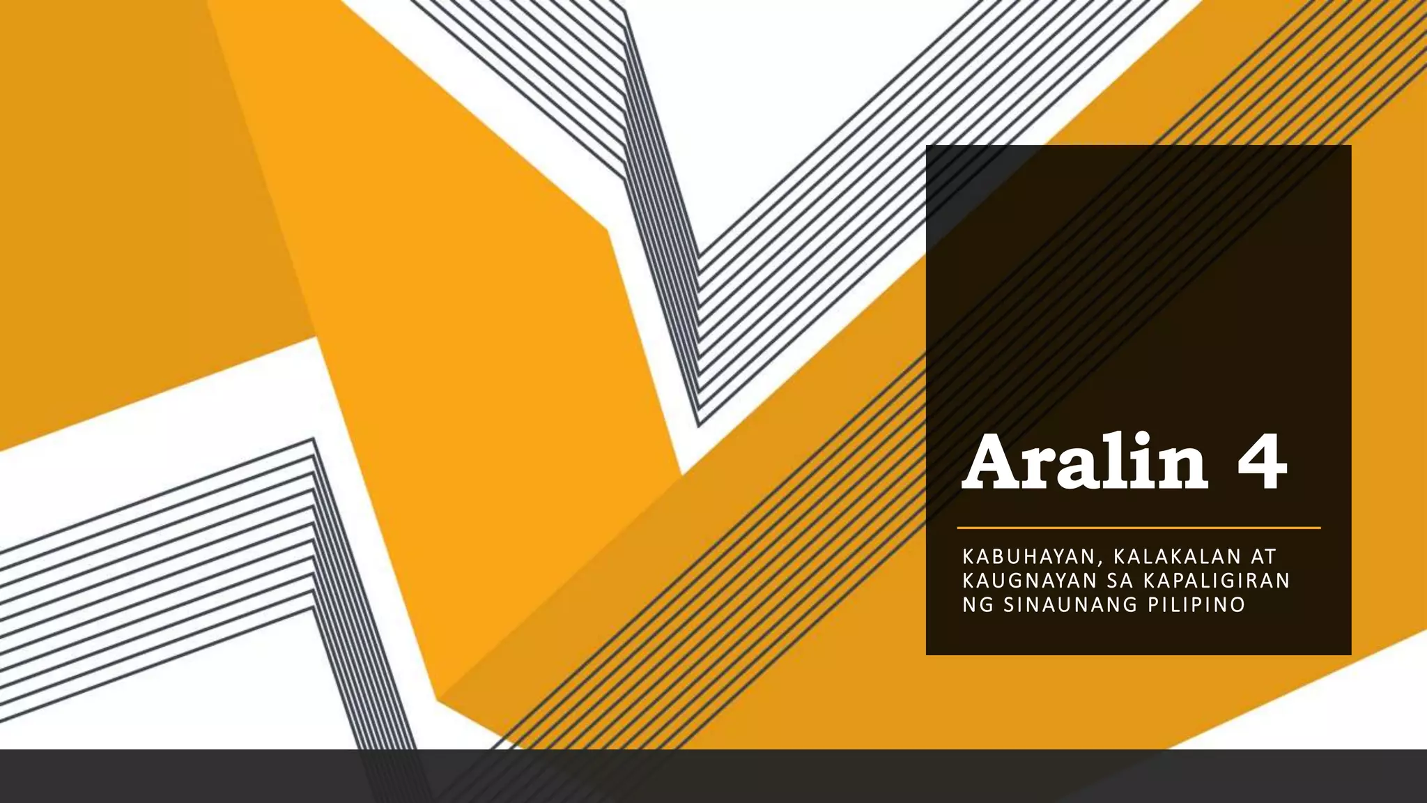 Aralin 4 kabuhayan, kalakalan at kaugnayan sa kapaligiran ng sinaunang ...