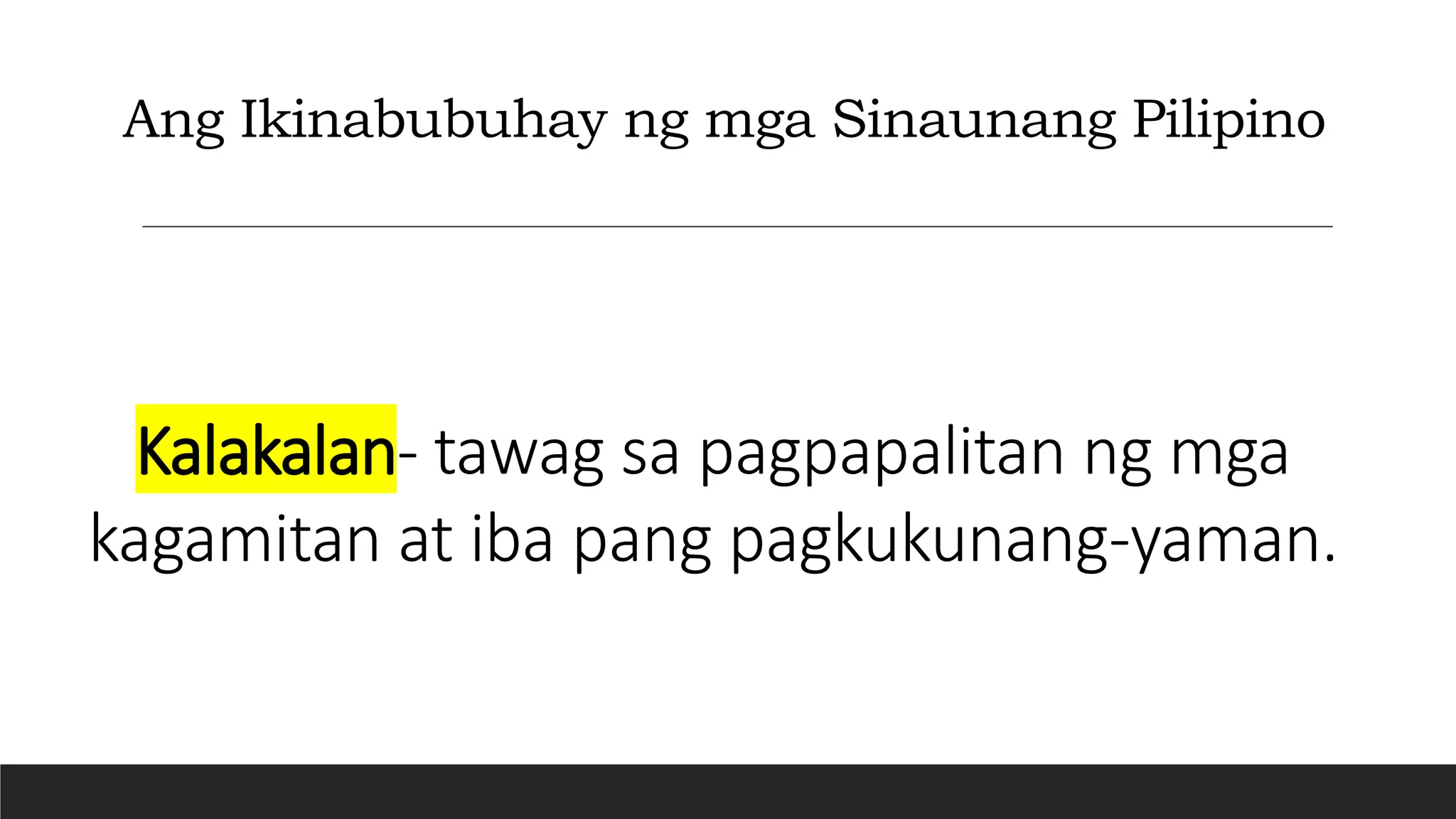 Aralin 4 kabuhayan, kalakalan at kaugnayan sa kapaligiran ng sinaunang ...