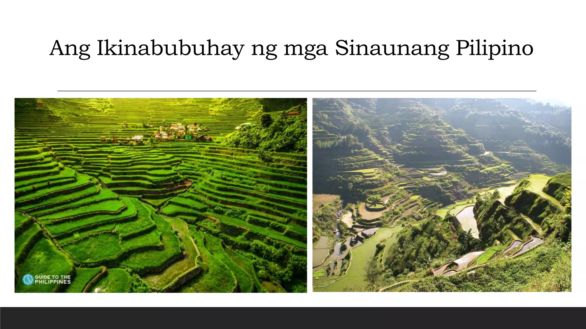 Aralin 4 kabuhayan, kalakalan at kaugnayan sa kapaligiran ng sinaunang ...