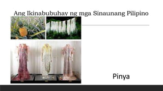 Aralin 4 kabuhayan, kalakalan at kaugnayan sa kapaligiran ng sinaunang ...