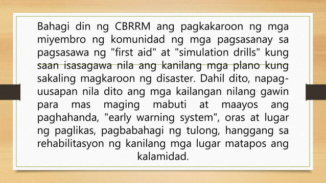 Aralin4 kahalagahan ng cbdrm approach | PPTX