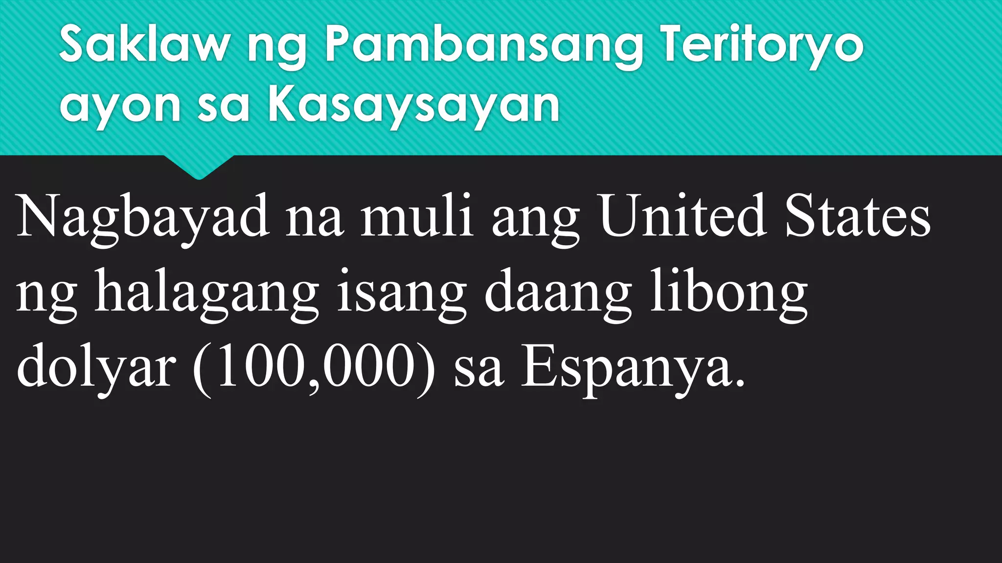 Ang Hangganan at Lawak ng Teritoryo ng Pilipinas | PPTX