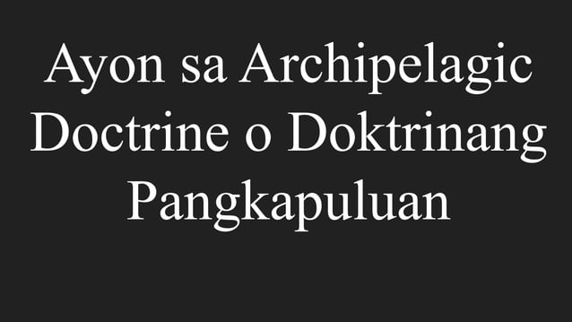 Ang Hangganan at Lawak ng Teritoryo ng Pilipinas | PPTX
