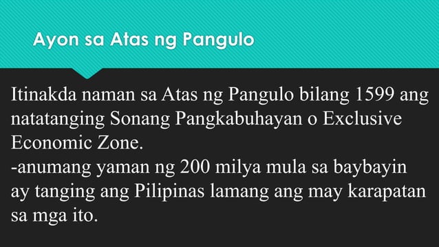 Ang Hangganan at Lawak ng Teritoryo ng Pilipinas | PPTX