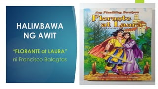 Aralin 5 - ANG MGA TULANG ROMANSA (Awit at Korido) | PPTX