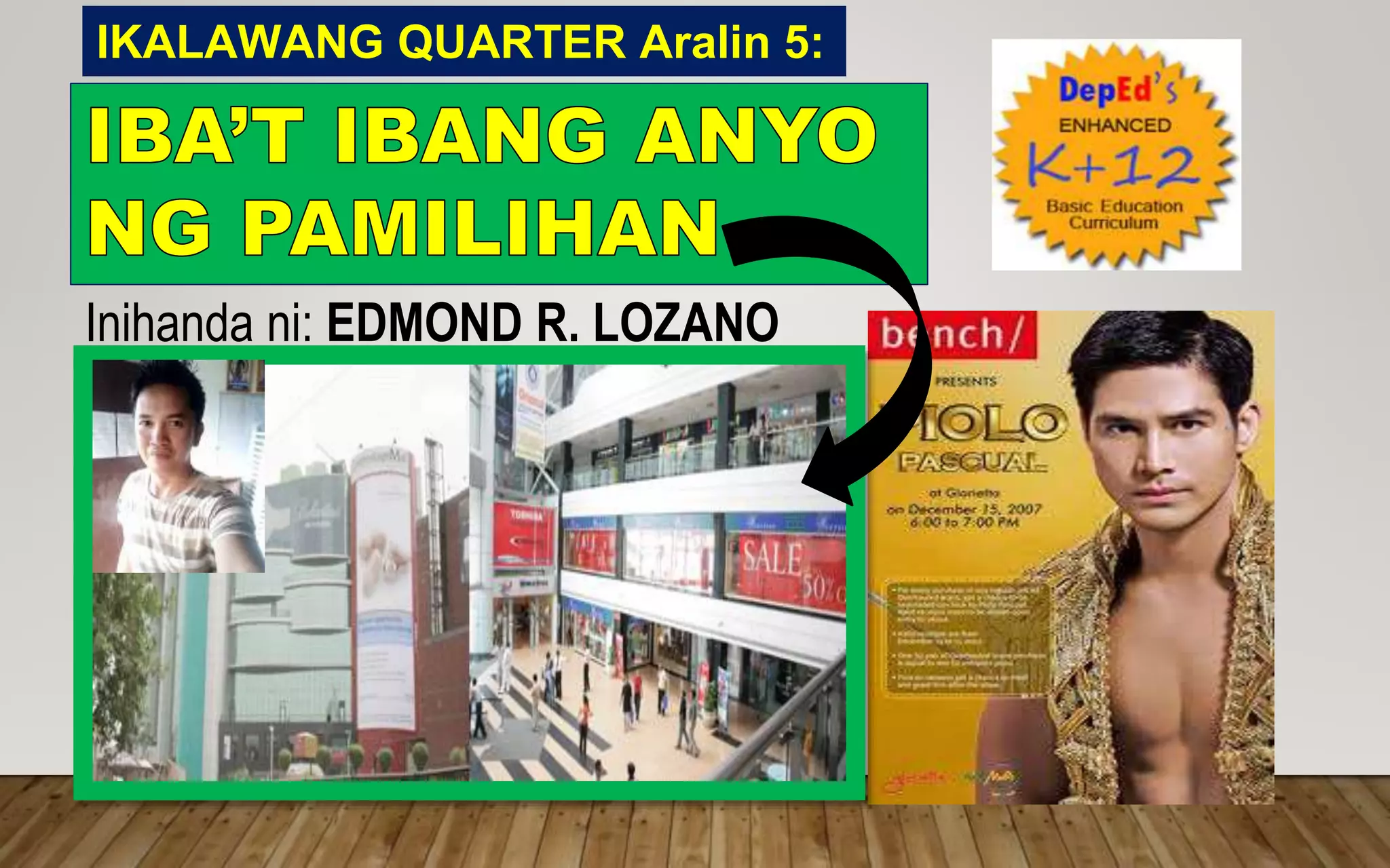 Aralin 5 Ibat ibang Anyo ng Pamilihan | PPTX