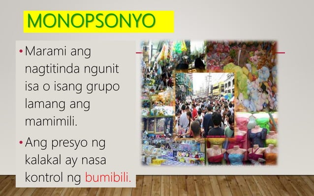 Aralin 5 Ibat ibang Anyo ng Pamilihan | PPTX