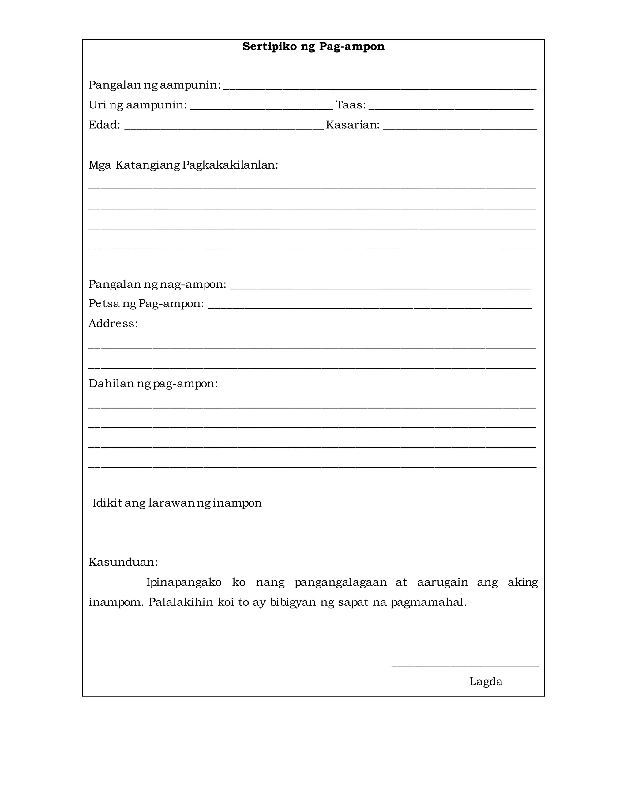 Mga Pananim at Hayop sa Pilipinas | DOCX