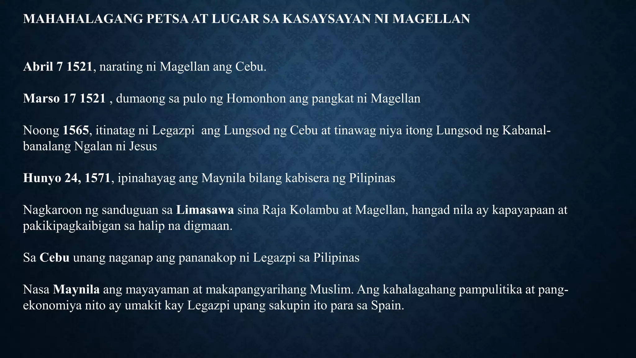 Pagtatag ng Kolonyang Espanya | PPTX